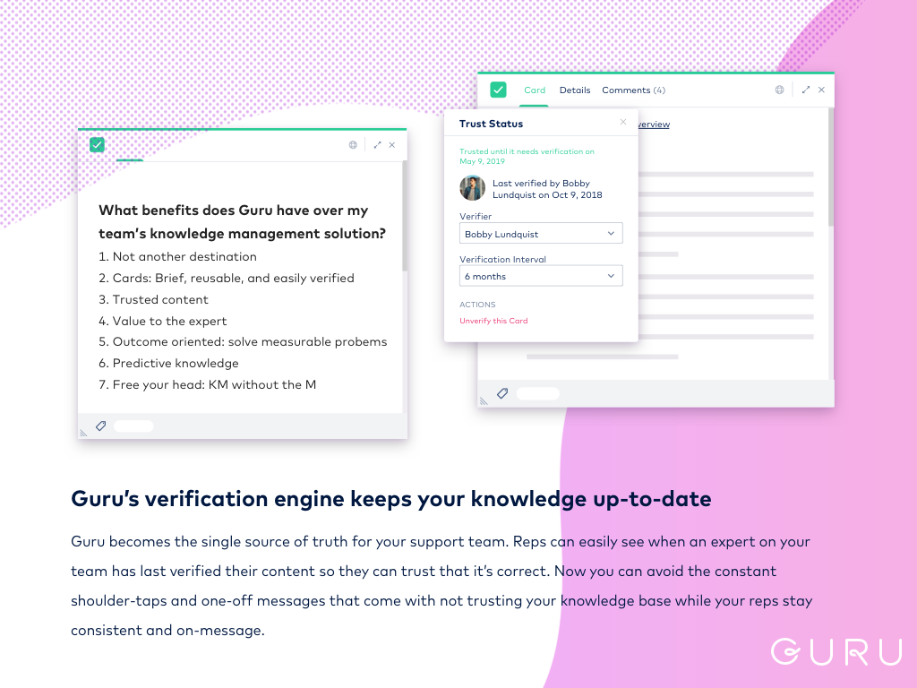 Guru App Integration with Zendesk Support